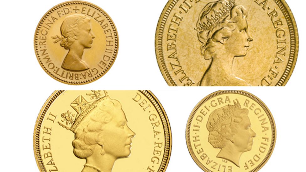 Queen's head: Artist whose initials are on new £1 coin - BBC News