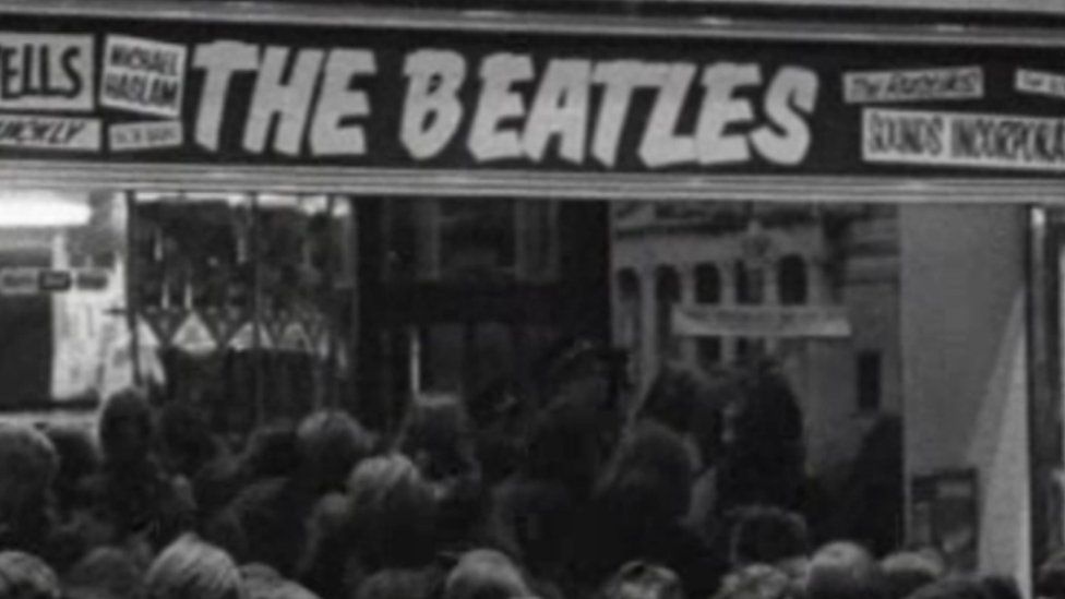 The Beatles In Cardiff, 1964 - BBC News