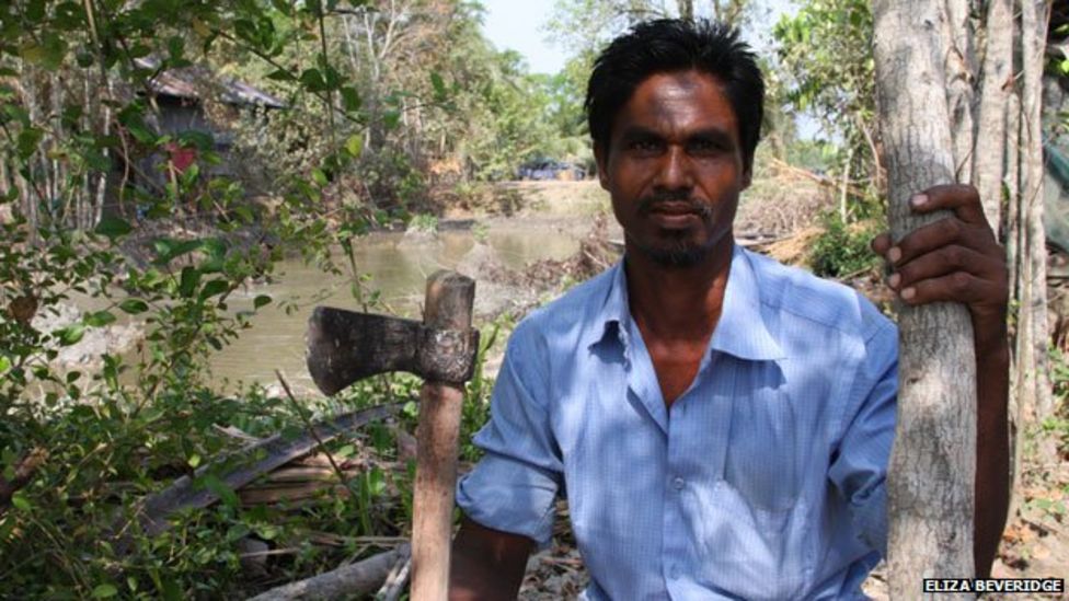 Face to face with a man-eating tiger - BBC News