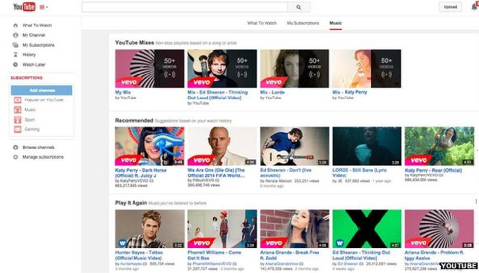 YouTube Music Key subscription service is unveiled - BBC News