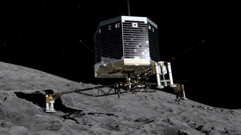 Rosetta: Battery will limit life of Philae comet lander - BBC News