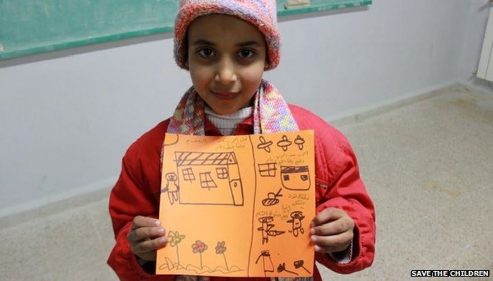 Syria conflict: Seeking refuge in art and animation - BBC News