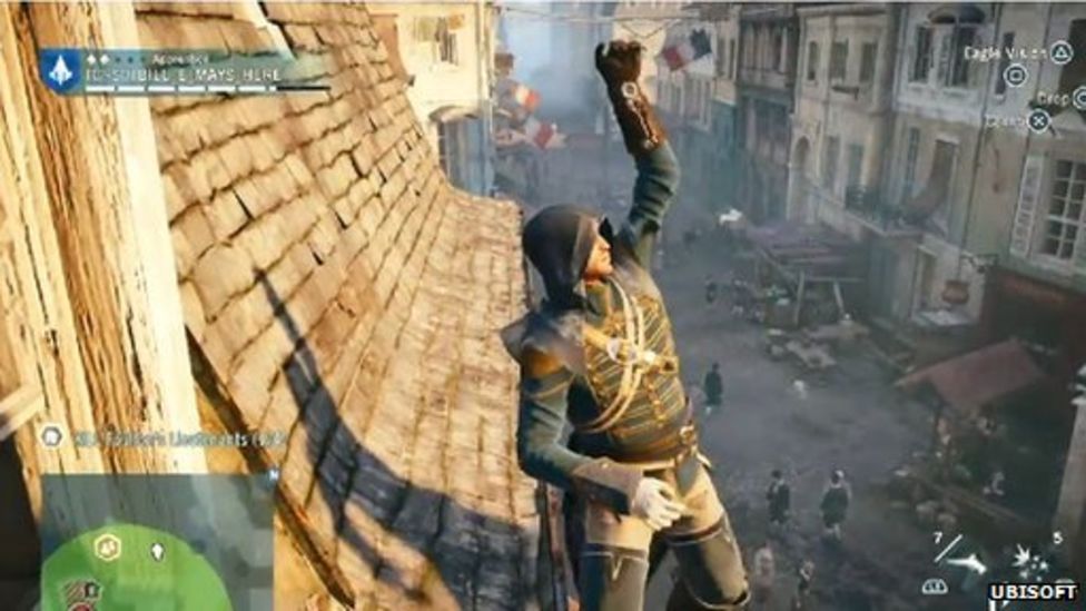 Assassin's Creed: Unity criticised for widespread glitches - BBC News