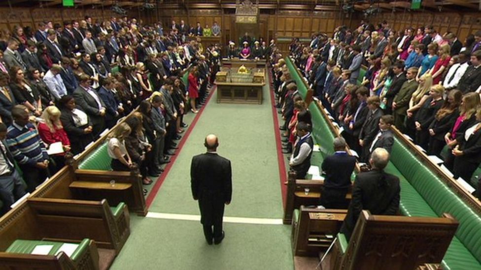 UK Youth Parliament stages annual Commons debate - BBC News