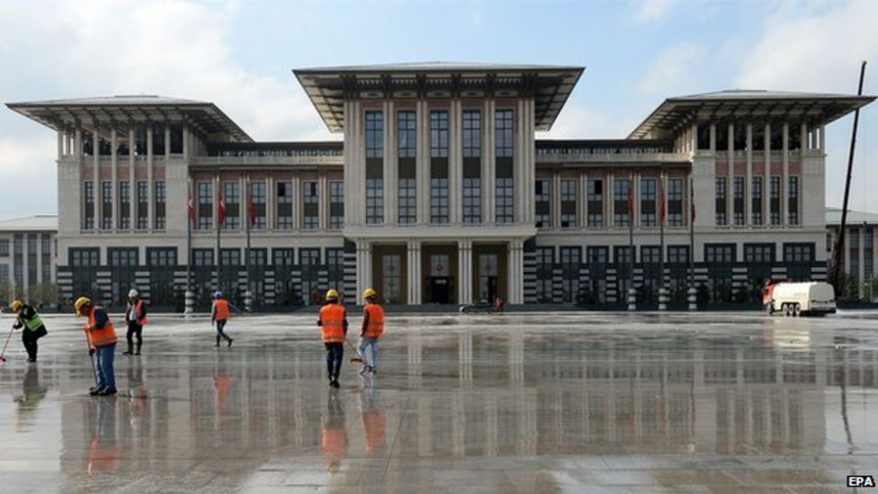 Turkey President Erdogan's palace costs to soar - BBC News