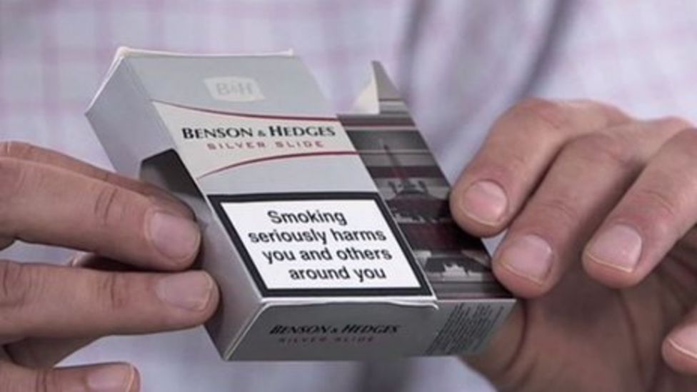 The battle for control of the cigarette packet - BBC News