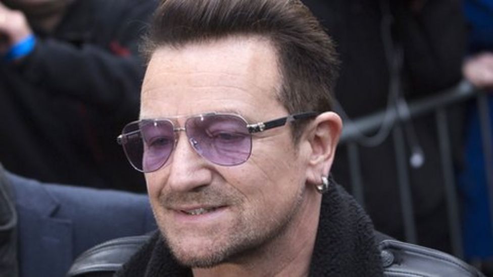 Bono bike accident: 'I may never play guitar again' - BBC News