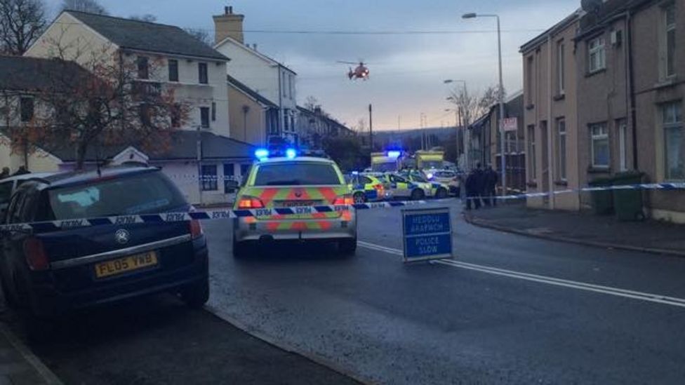 Woman Airlifted To Hospital After Crash On Cardiff Road Aberdare Bbc