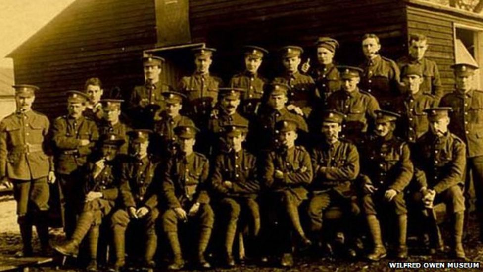 War poet Wilfred Owen's regiment's spoon discovered - BBC News