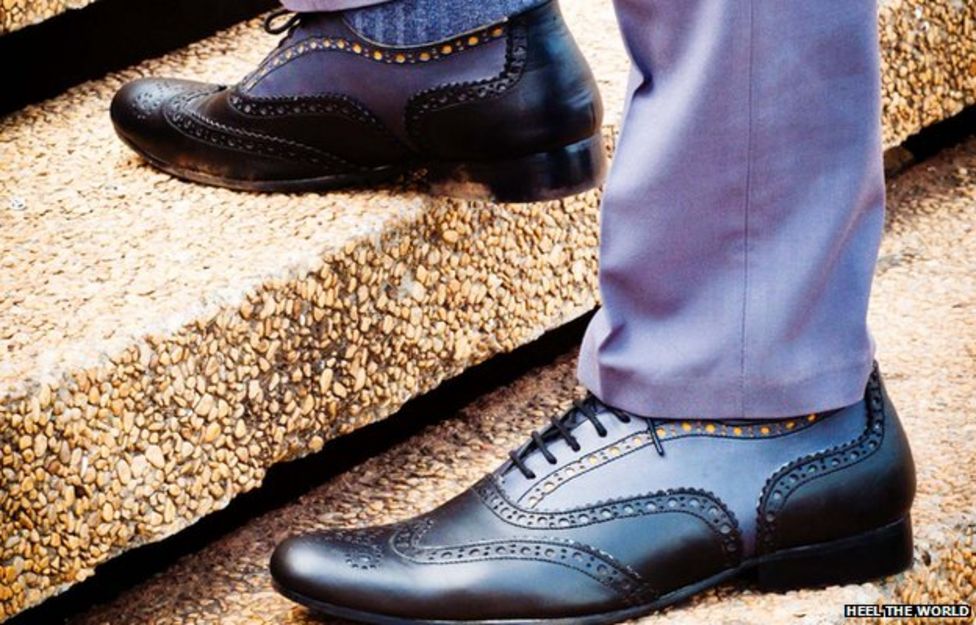 African Dream: Tips from Ghana's banker turned shoemaker - BBC News