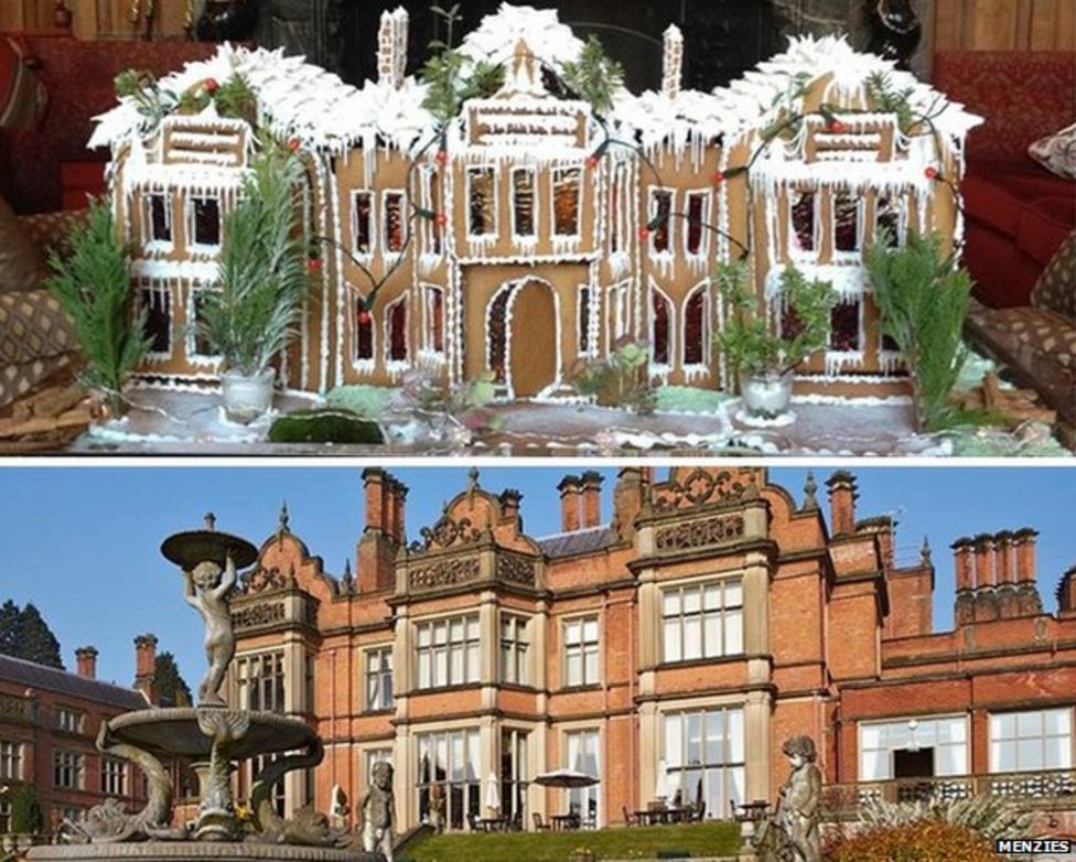 Gingerbread landmarks of the UK - BBC News