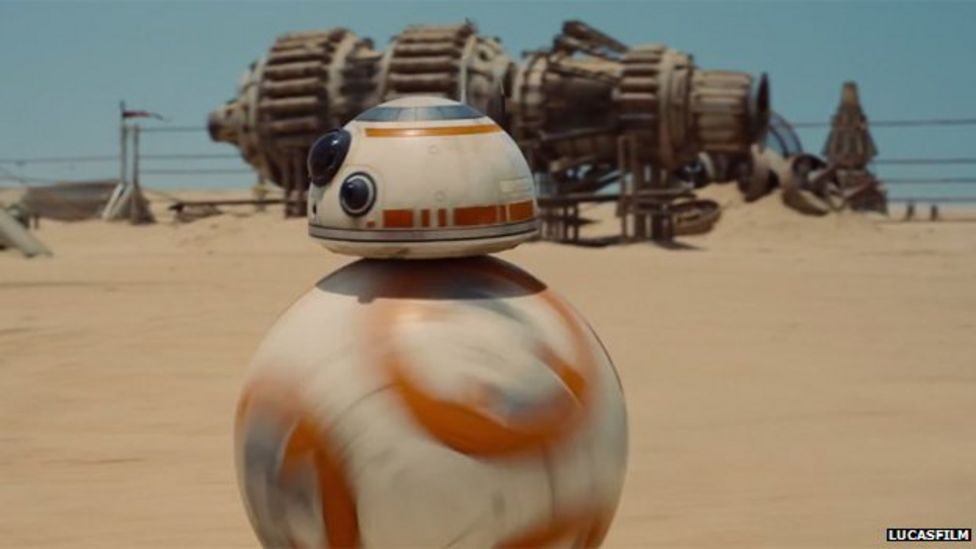 Star Wars: The Force Awakens teaser trailer premieres - BBC News