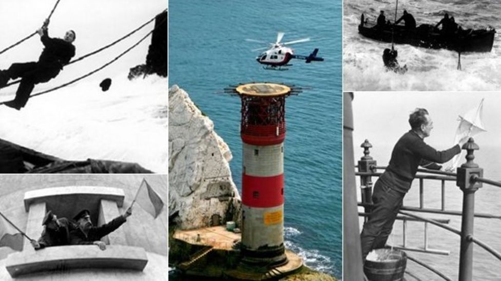 Lighthouse life: 'We are so lucky to be doing this job' - BBC News