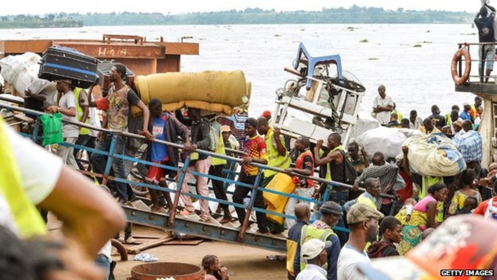 DR Congo: Many dead after ferry sinks on Lake Tanganyika - BBC News