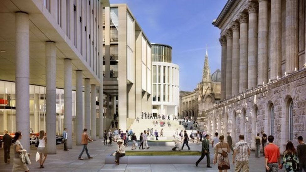 £500m Birmingham centre revamp to be named Paradise - BBC News
