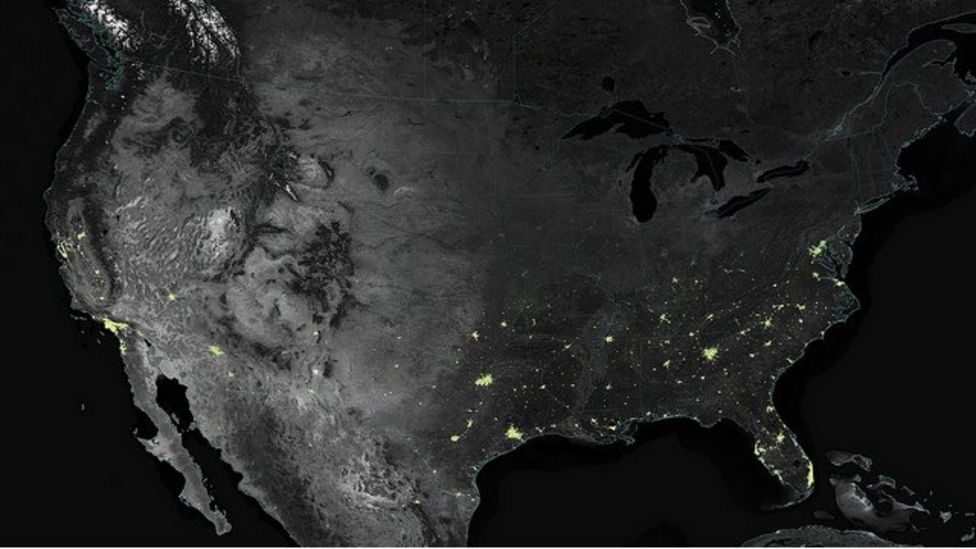 Light pollution 'affects 80% of global population' - BBC News