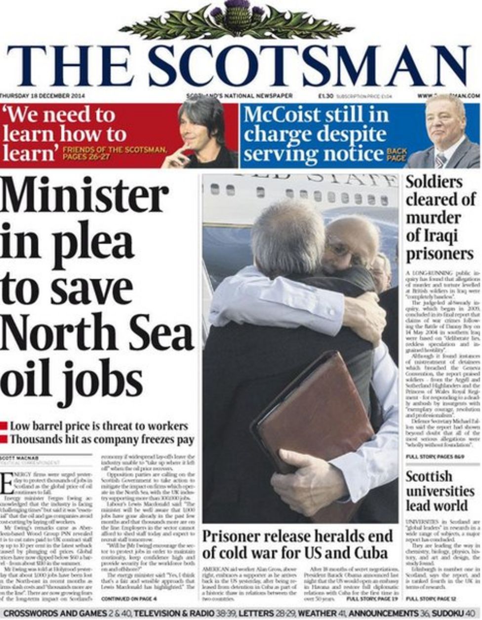 What the Scottish papers say - BBC News