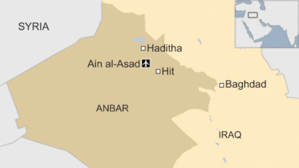 Inside Iraqi air base as Islamic State closes in - BBC News