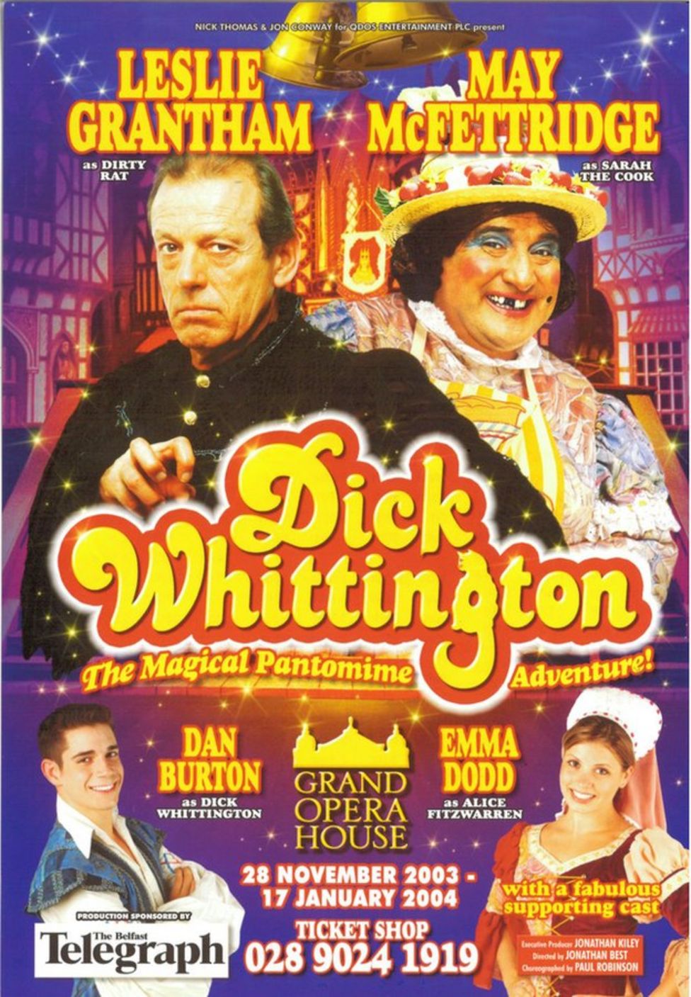 May McFettridge anniversary: 25 years in pantomime in Belfast - BBC News