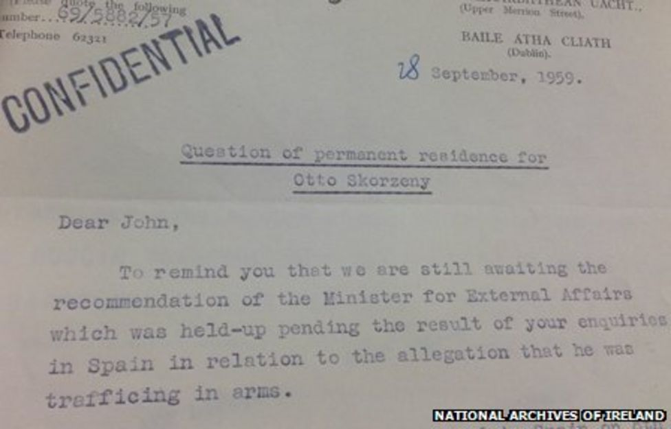 How did Hitler's scar-faced henchman become an Irish farmer? - BBC News