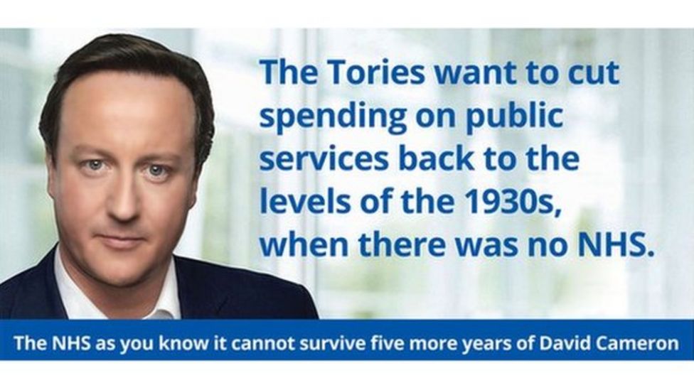 Cameron steps up general election fight as parties trade blows - BBC News