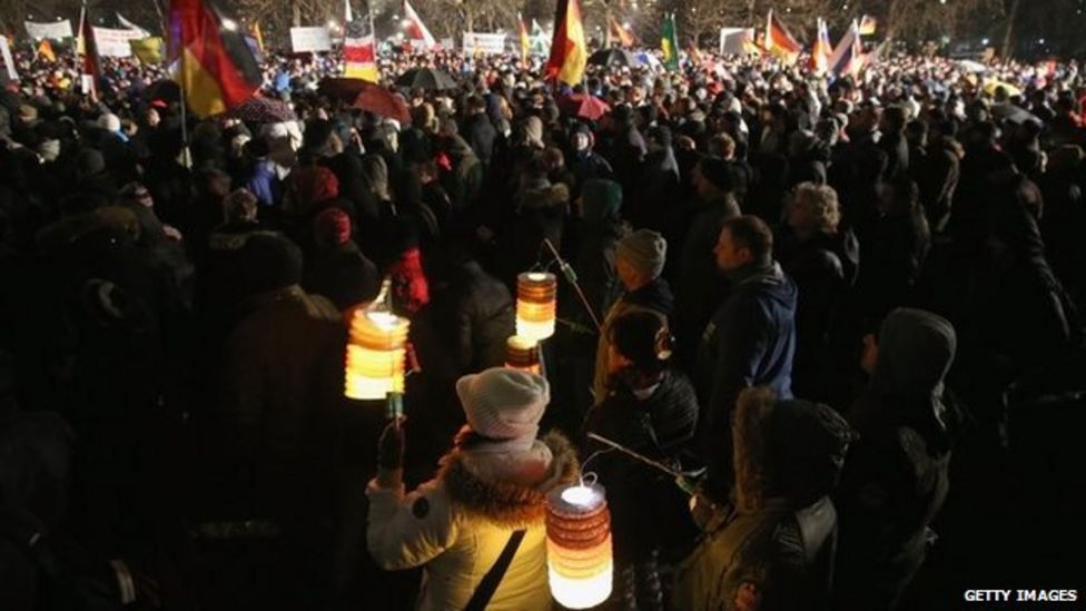 Germany Pegida protests: Rallies over 'Islamisation' - BBC News