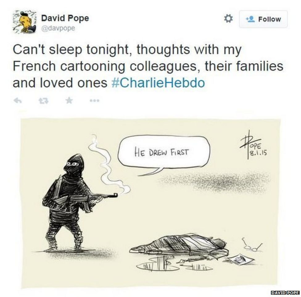 Charlie Hebdo attack: the response in pictures - BBC News