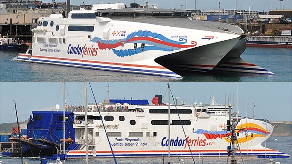 Condor Ferries sells Express and Vitesse to Greek firm - BBC News