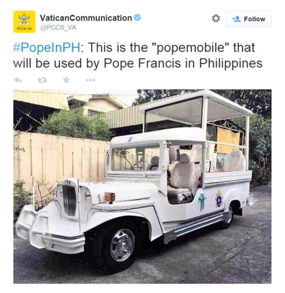 Pope Francis in the Philippines: Dancing inmates and a Jeepney ...