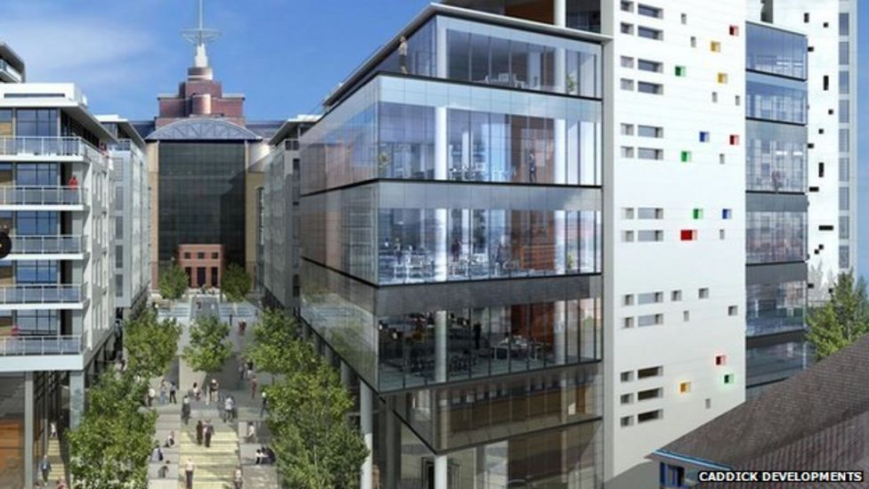 Plans submitted for major Leeds flats and retail project - BBC News