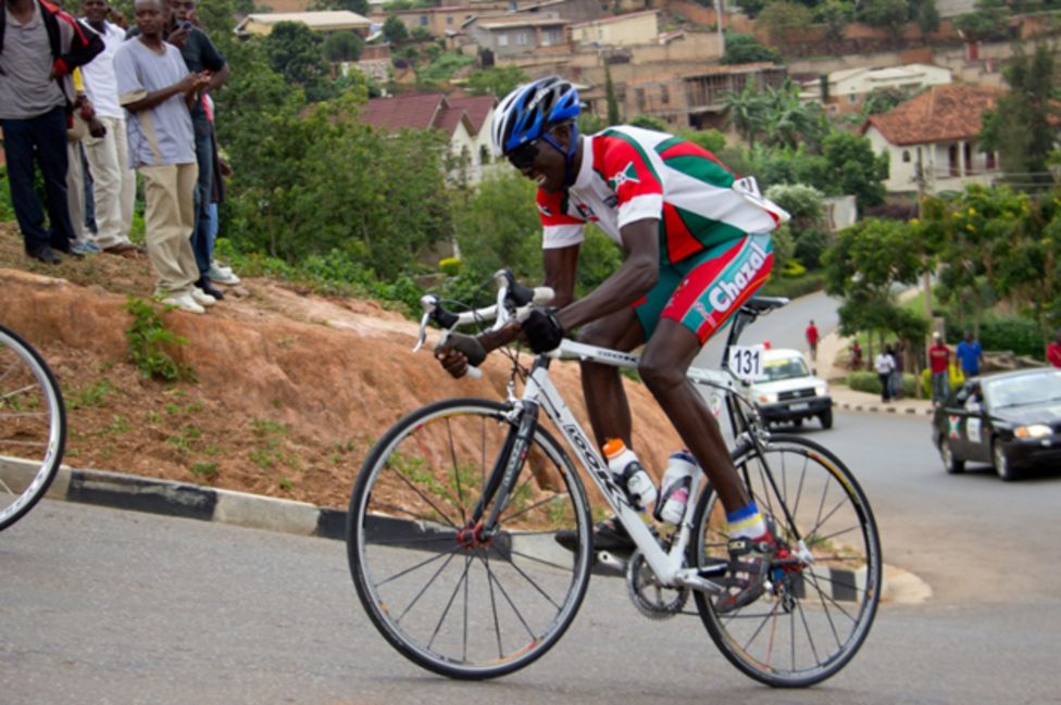The team that has to cycle hundreds of miles to compete - BBC News