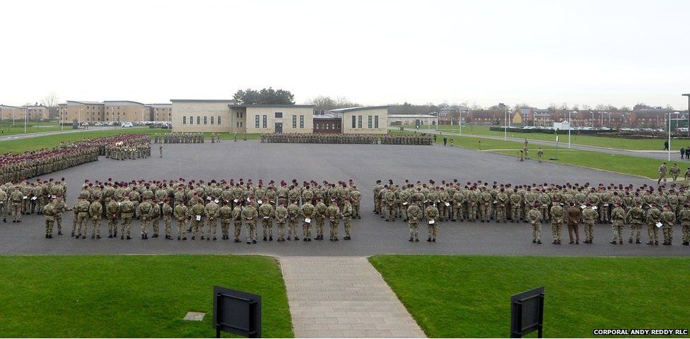 Colchester-based 16 Air Assault brigade honours fallen soldiers - BBC News