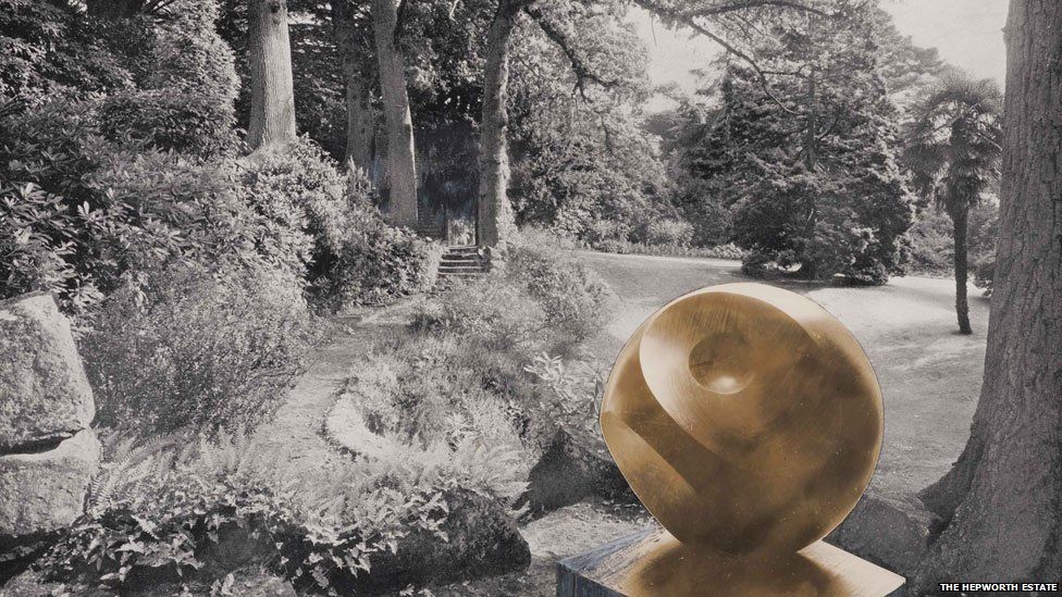 Hepworth photos revealed in exhibit - BBC News