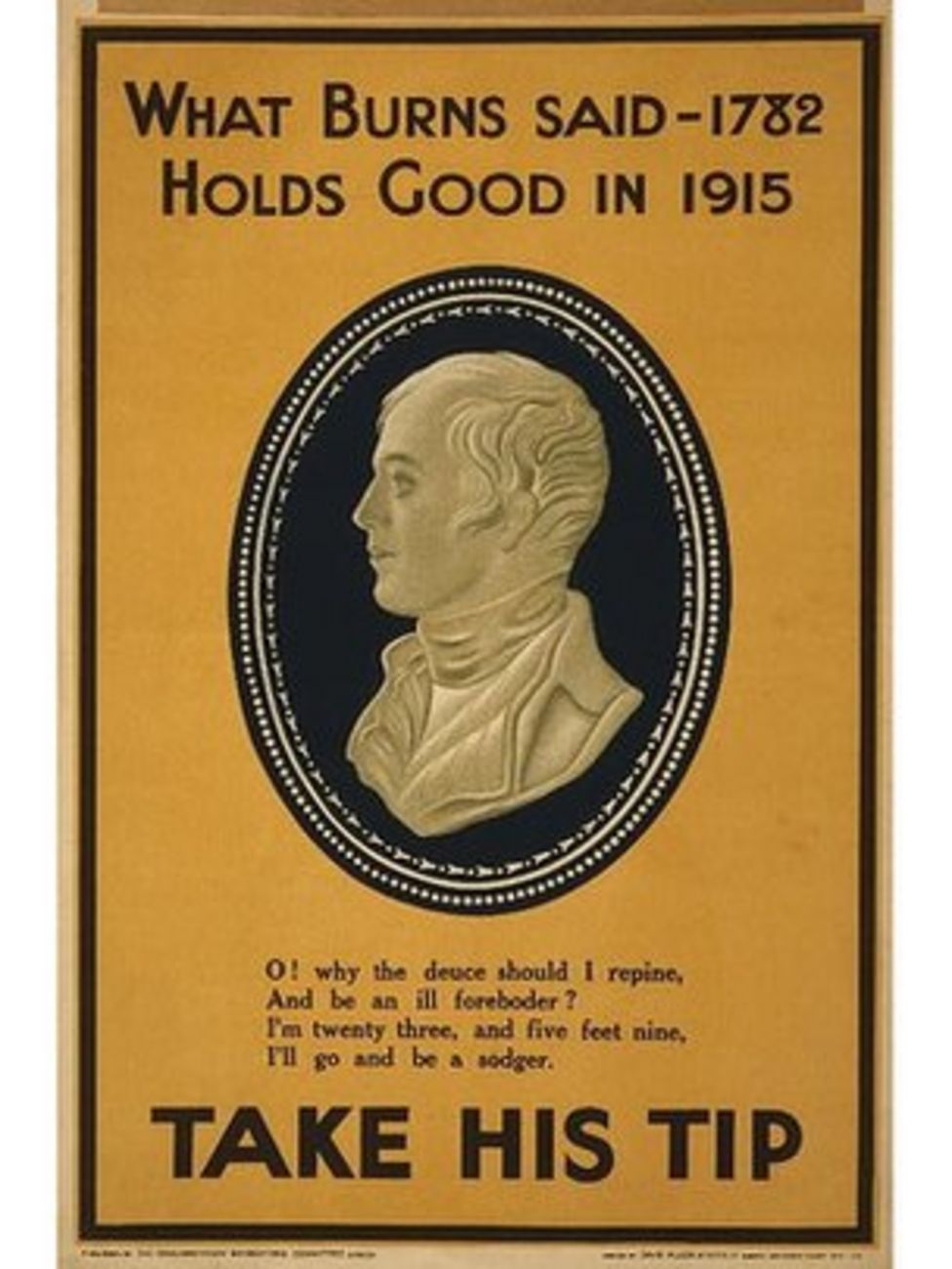 How Robert Burns was used during World War One - BBC News