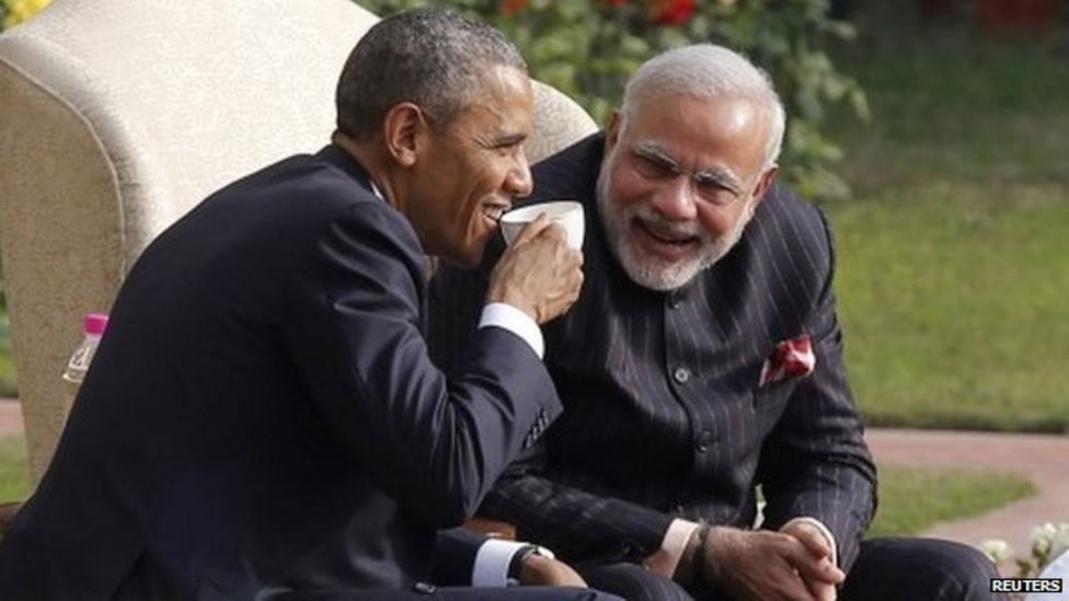 Barack Obama in Delhi: Five images to remember - BBC News