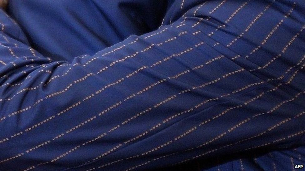 The dressing up of Narendra Modi - BBC News