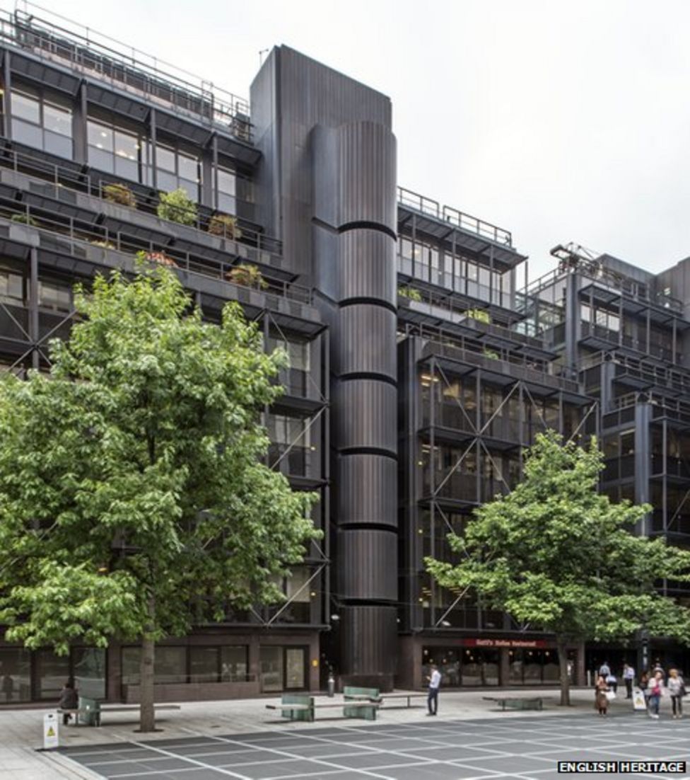 In pictures: Post-War office buildings listed - BBC News