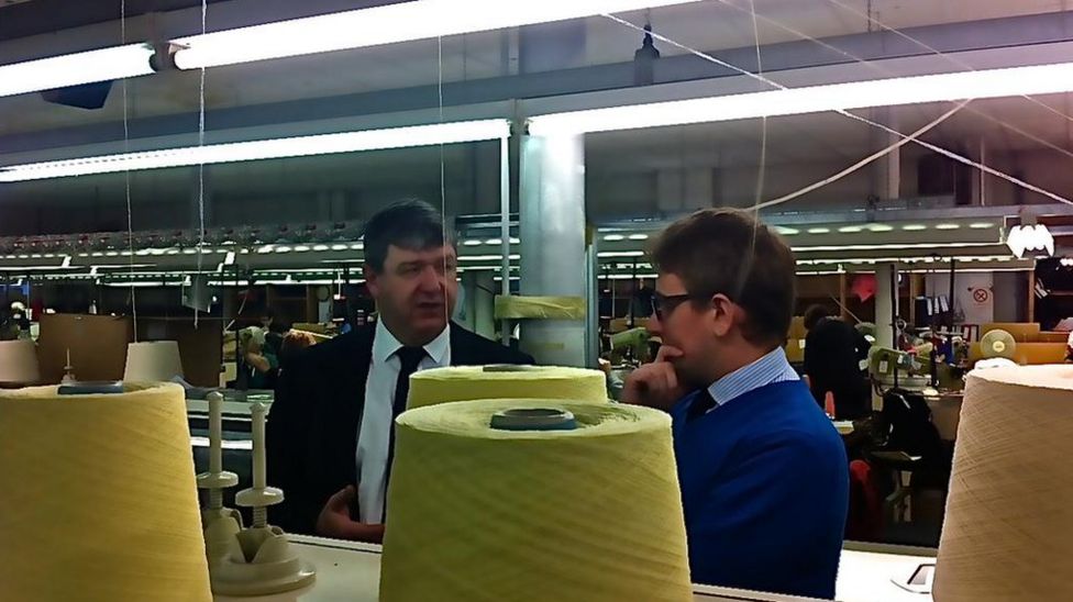 Designer Hamish Carruthers says textiles are 'thriving' - BBC News