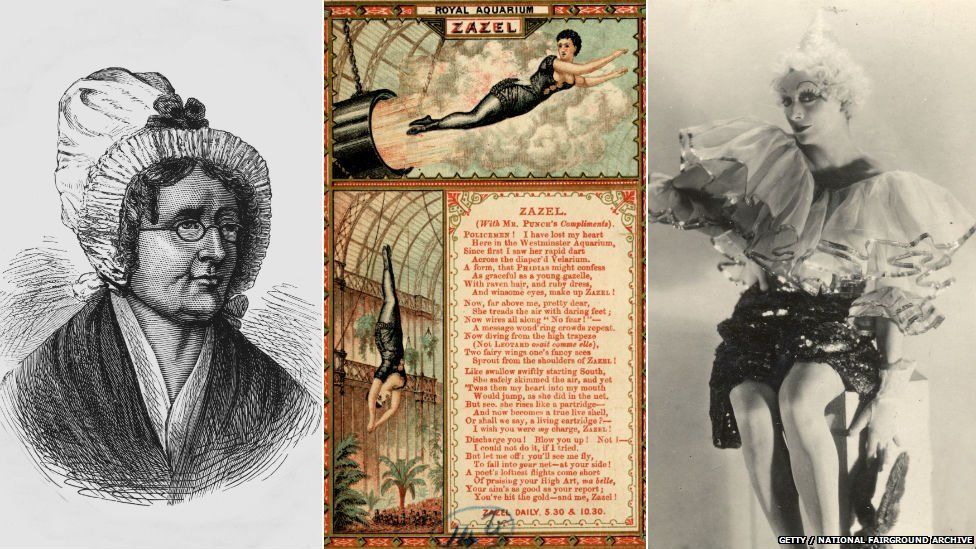 Fair is fair: How show-women were given a chance to thrive - BBC News