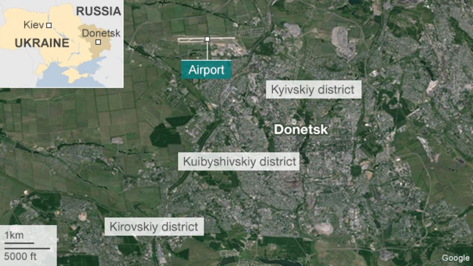 Ukraine conflict: Deadly shell hits Donetsk hospital - BBC News