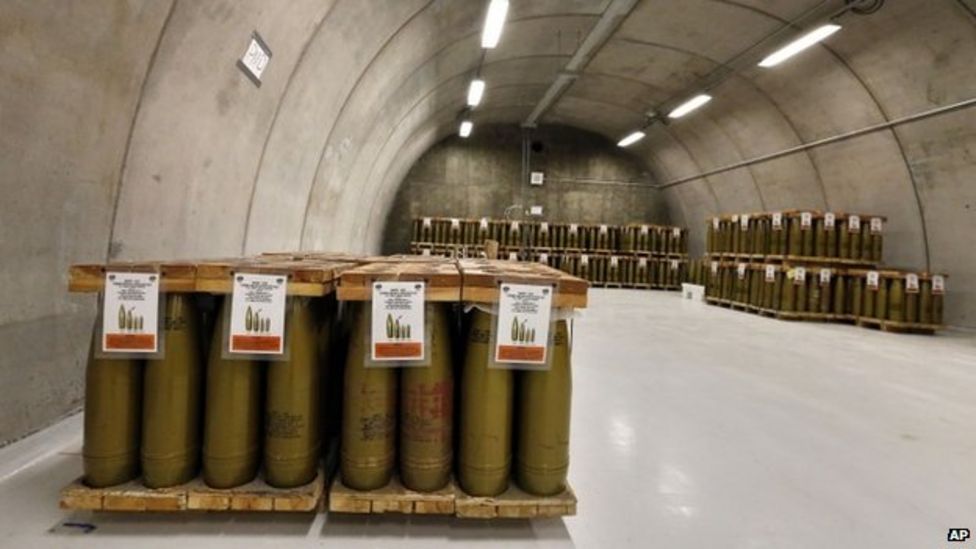 Large cache of US chemical weapons to be destroyed - BBC News