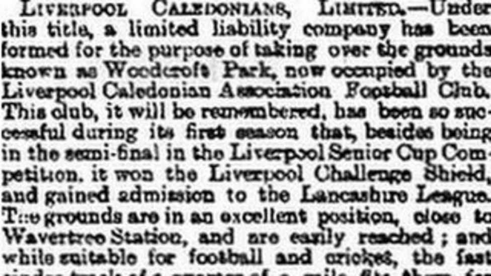 The mystery of Liverpool's lost stadium - BBC News