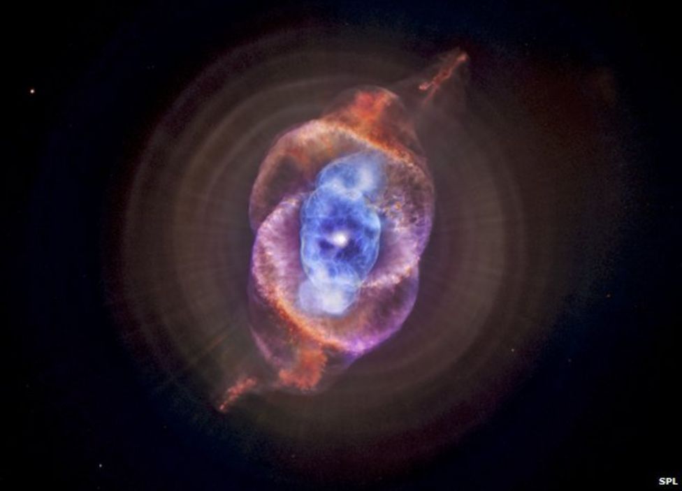 Doomed twin stars found at nebula's heart - BBC News