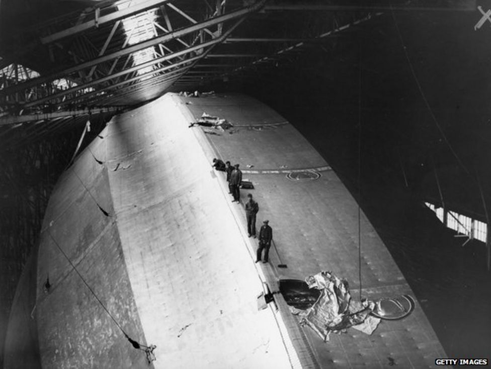 A curious British airship experiment - BBC News