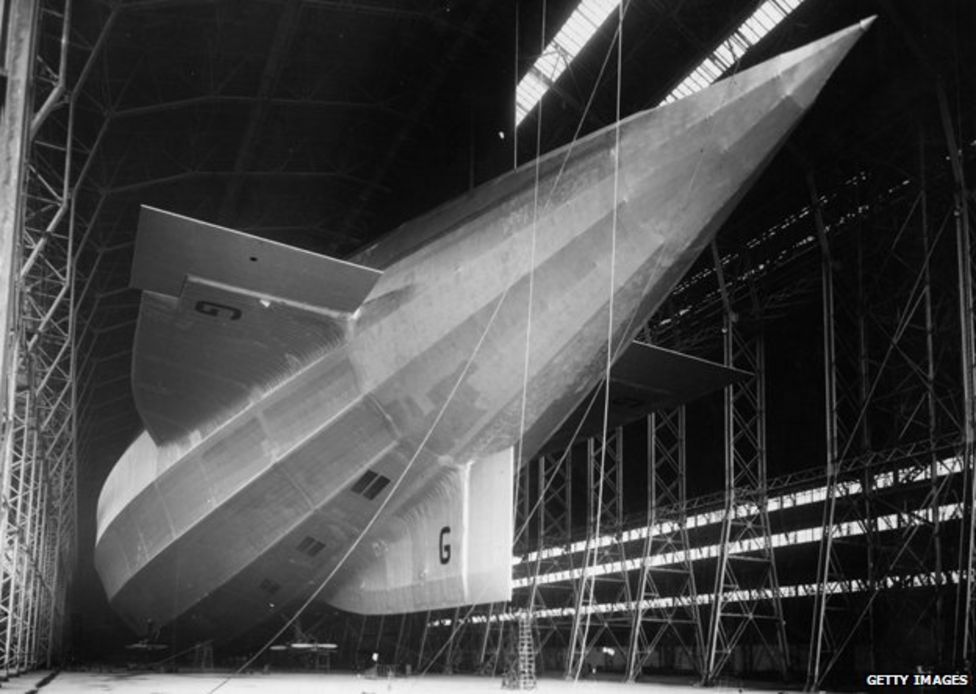 A curious British airship experiment - BBC News