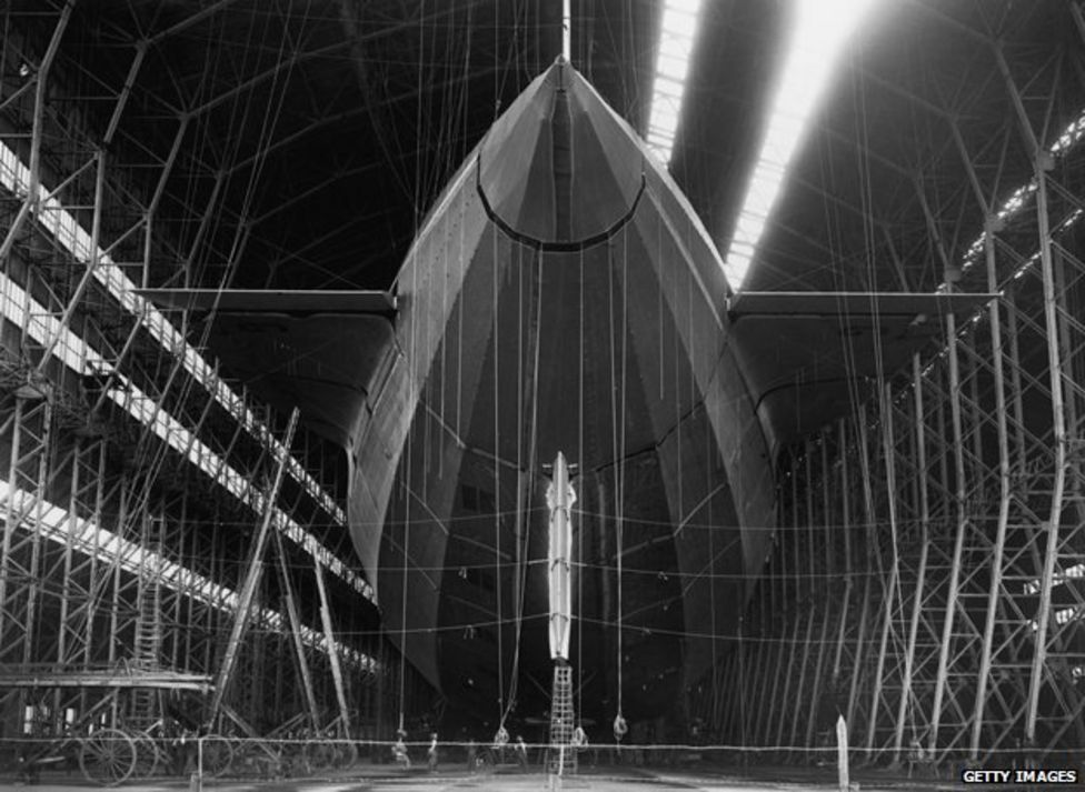 A curious British airship experiment - BBC News