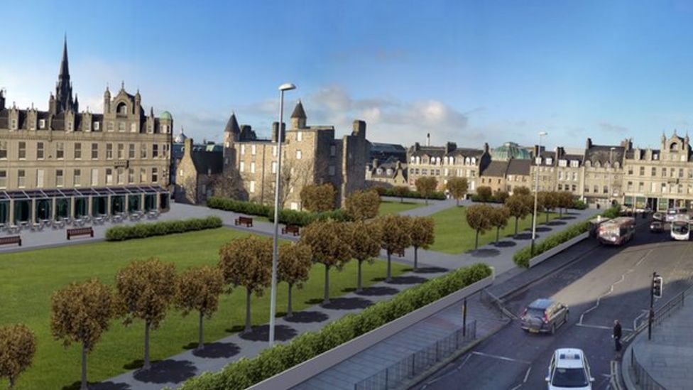 New image of Aberdeen Marischal Square plan released - BBC News