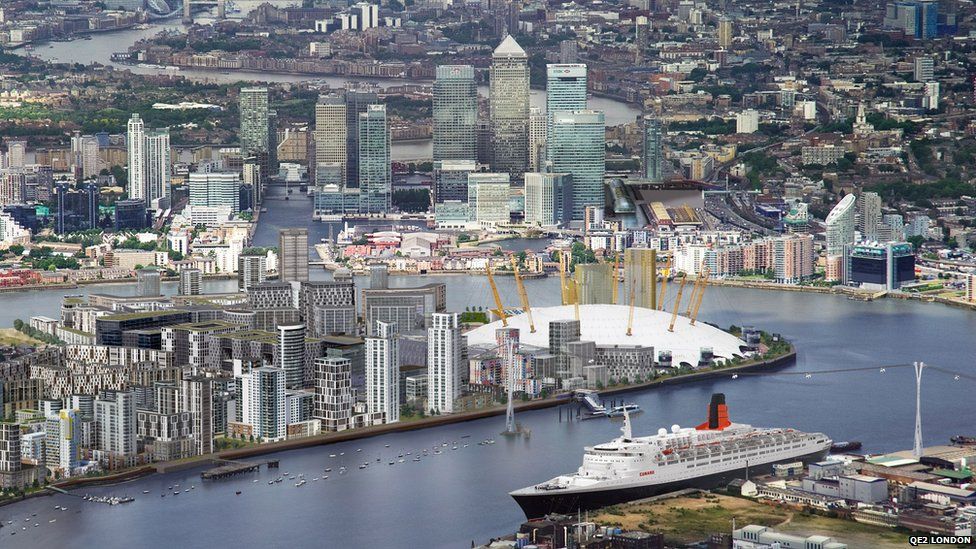 What do you do with an old ocean liner? - BBC News