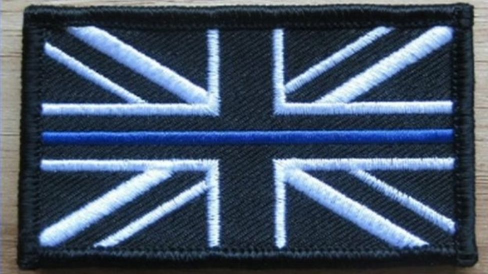 Sussex PC told to remove union jack police charity badge - BBC News