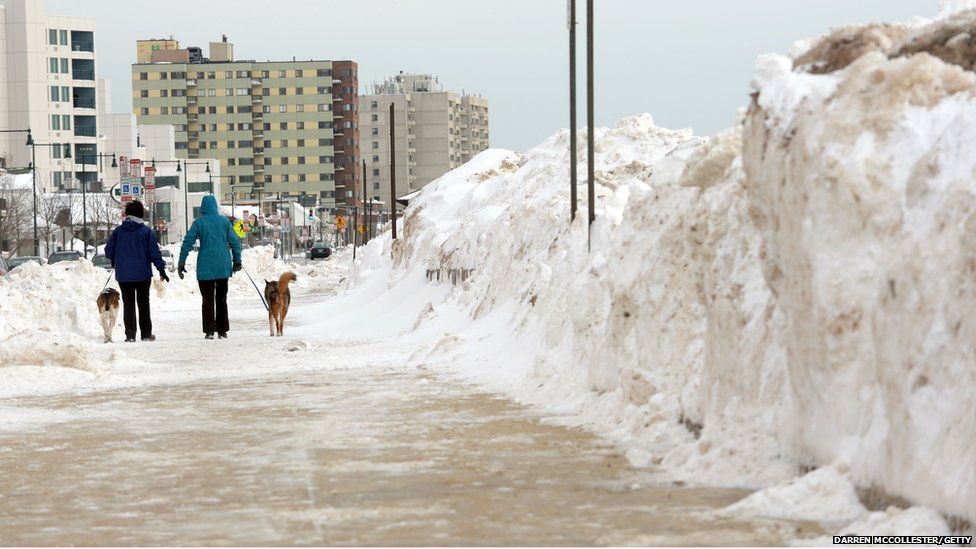 America's deep freeze - BBC Weather
